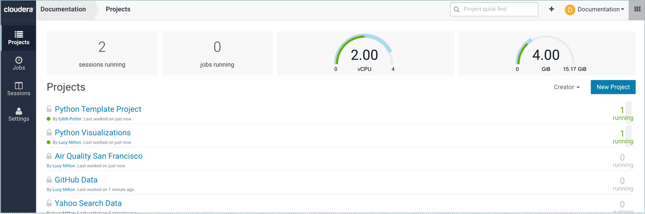 Introduction to Cloudera Data Science Workbench | Adaltas